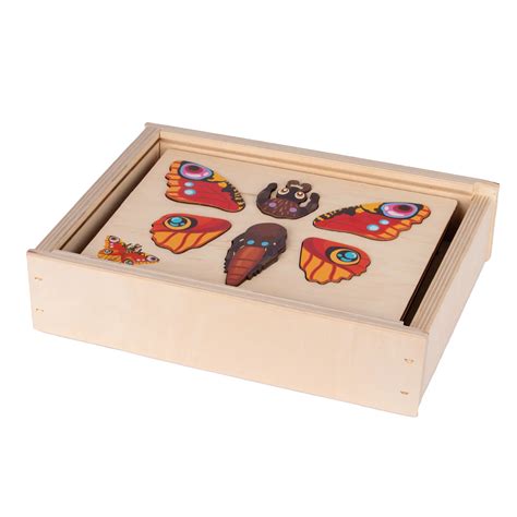 Magnet Puzzle Insekten Aus Holz 45 Tlg 81791