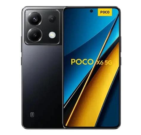 Smartphone Pco X6 5g 256gb12gb Ram Preto 667 Polegadas Pσco