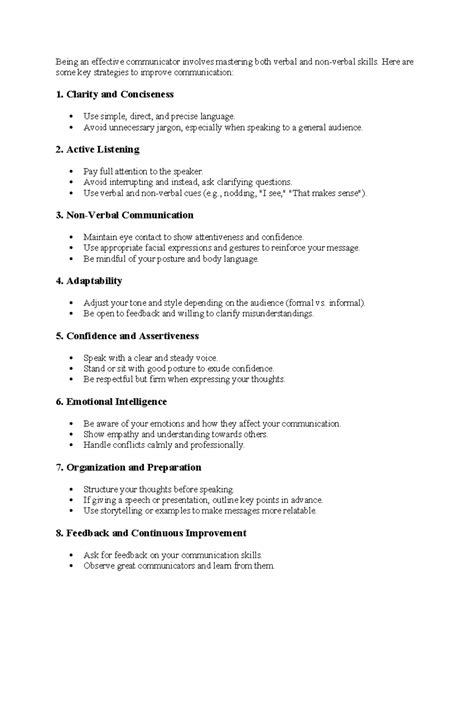 How To Become An Effective Communicator Being An Effective