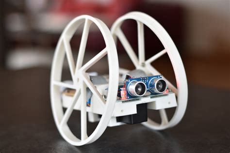 Two Wheel Robot By Ftobler Download Free Stl Model