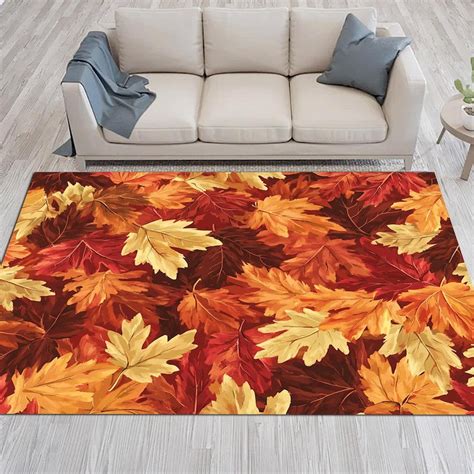 Leaf Rug Etsy