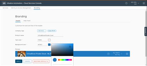 Vmware Vrealize Automation 81 Part7 User Permissions Roles And Branding Welcome To
