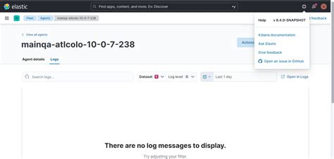 Fleet Ece No Logs And Data Available For Agent Installed On Ece Environment · Issue 139536