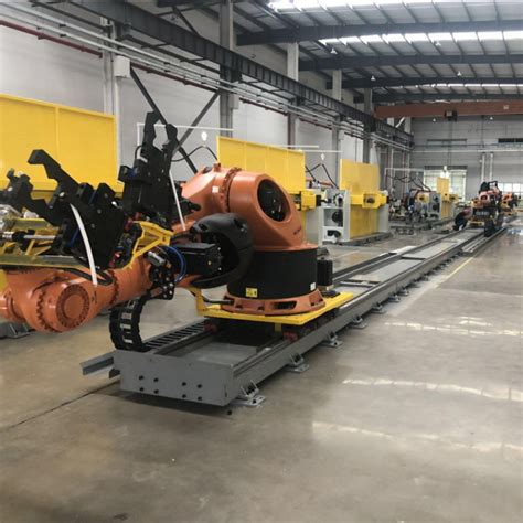 Ground Track GBS Linear Robots For ABB KUKA FANUC YASKAWA Linear Guide Rail Tracker Guide