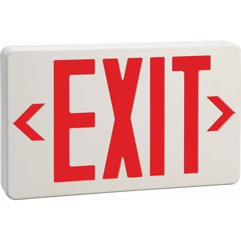 Red Led Exit Sign Board Shape Square Dimensions Mm X Mm X Mm At Rs In Thane
