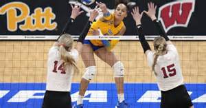 Pitts Olivia Babcock Rachel Fairbanks Bre Kelley Earn Acc Volleyball