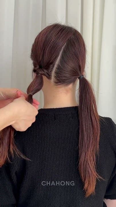 모자 쓸때 땋은머리 💚 퐁퐁이 머리땋기 Youtube