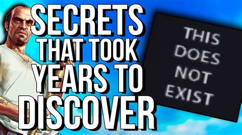 6 Video Game Easter Eggs That Took Years To Discover 1 Gta V Full