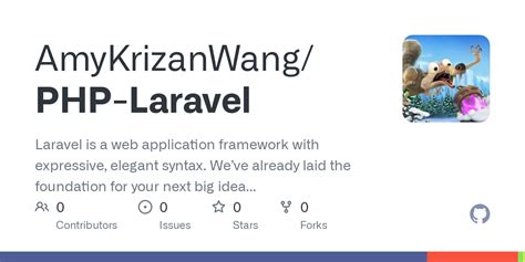 Github Amykrizanwang Php Laravel Laravel Is A Web Application Framework With Expressive