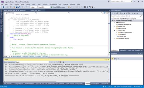 Importing Mbed Cli Projects Using Project Importer Sdk Visualgdb Tutorials