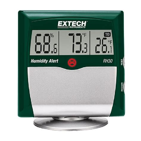 Extech RH HYGROTHERMOMETER WITH HUMIDITY ALERT