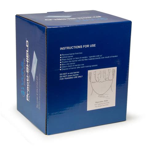 Practi Shield® Cpr Training Face Shields By Wnl Products Aed