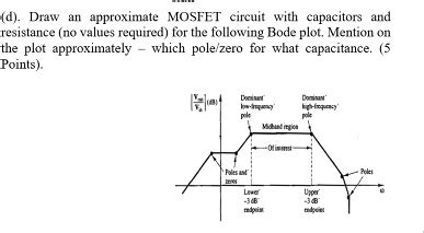 D Draw An Approximate MOSFET Circuit With Chegg Com