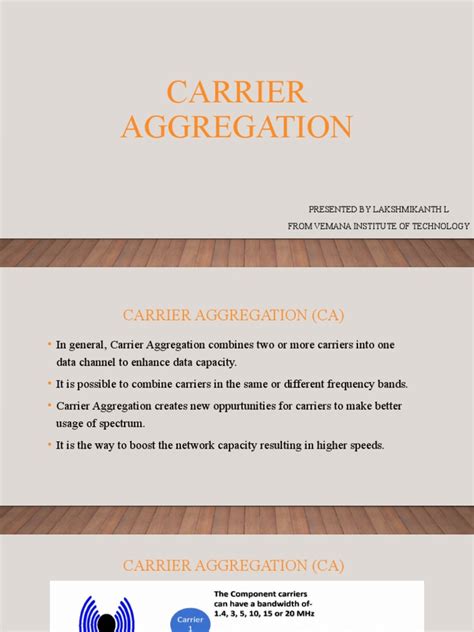 Carrier Aggregation Download Free Pdf Duplex Telecommunications Radio Technology