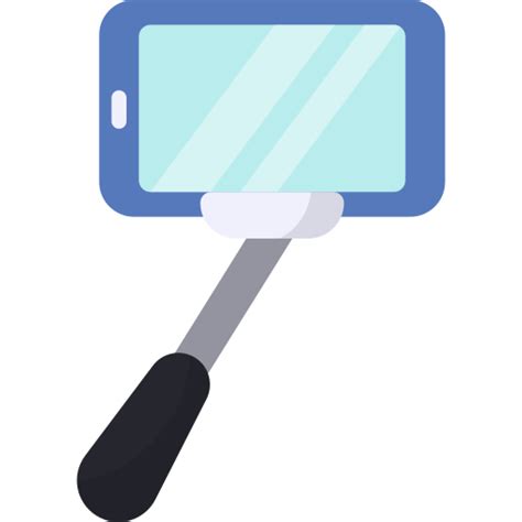 Selfie Stick Generic Color Fill Icon