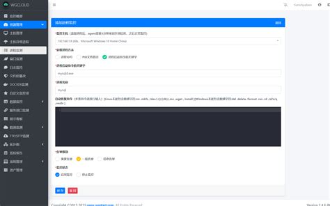 传统运维必会工具wgcloud 如何监控windows的应用进程windows Server 进程监控工具 Csdn博客