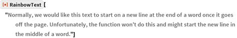 RainbowText Wolfram Function Repository