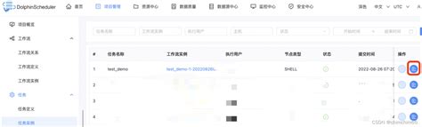 Apache Dolphinscheduler使用学习文档dolphinscheduler使用文档 Csdn博客