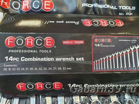 Force Набор ключей комбинированных 14 пр 10 32мм F 5141