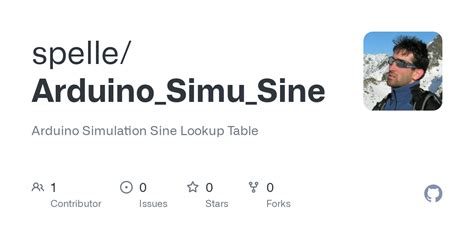 Github Spellearduinosimusine Arduino Simulation Sine Lookup Table