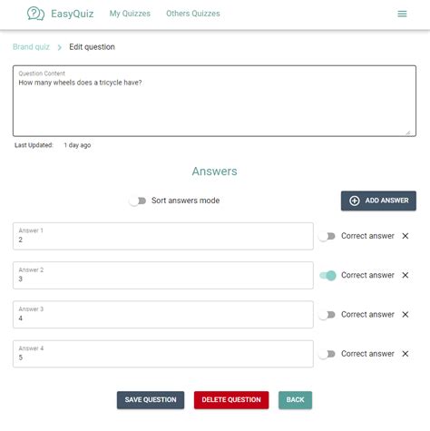 Github Romesh Jayaeasyquiz Quasar Application To Create And Share Your Quizzes With Others