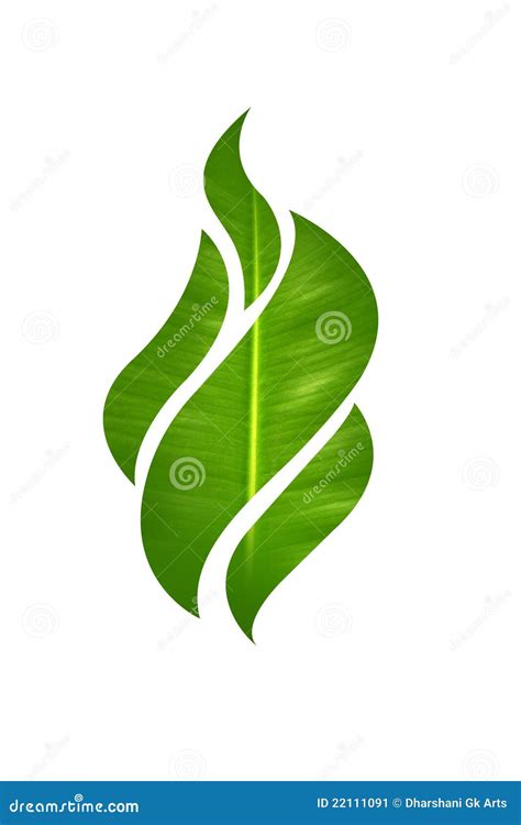 Flame Leaf Shape Stock Image Image Of Isolated Environmental