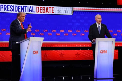 Biden Fracasa En El Debate Con Trump En Su Intento De Despejar La