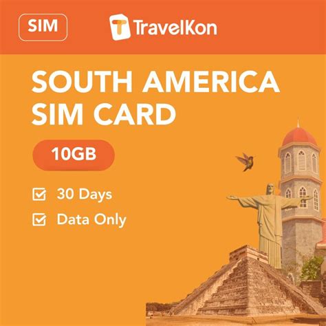 Brazil Travel Sim Card Travelkon