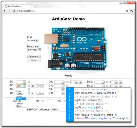 Controlling Servos With Web Browser Now Its Possible And So Simple