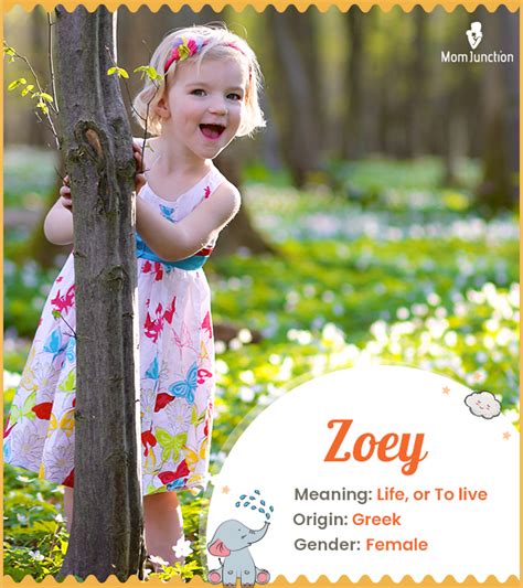 Explore Zoey Meaning Origin Popularity
