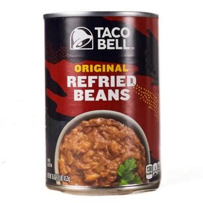 Taco Bell Original Refried Beans 16 Oz La Comprita