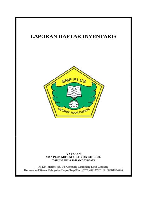 Inventaris Ruangan Pdf