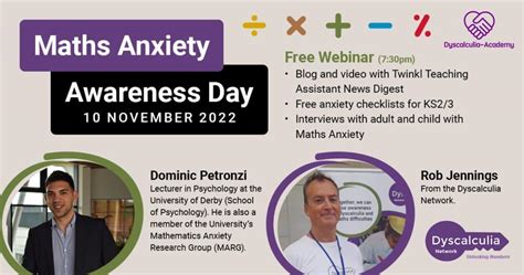maths anxiety by rebecca thompson dyscalculia network