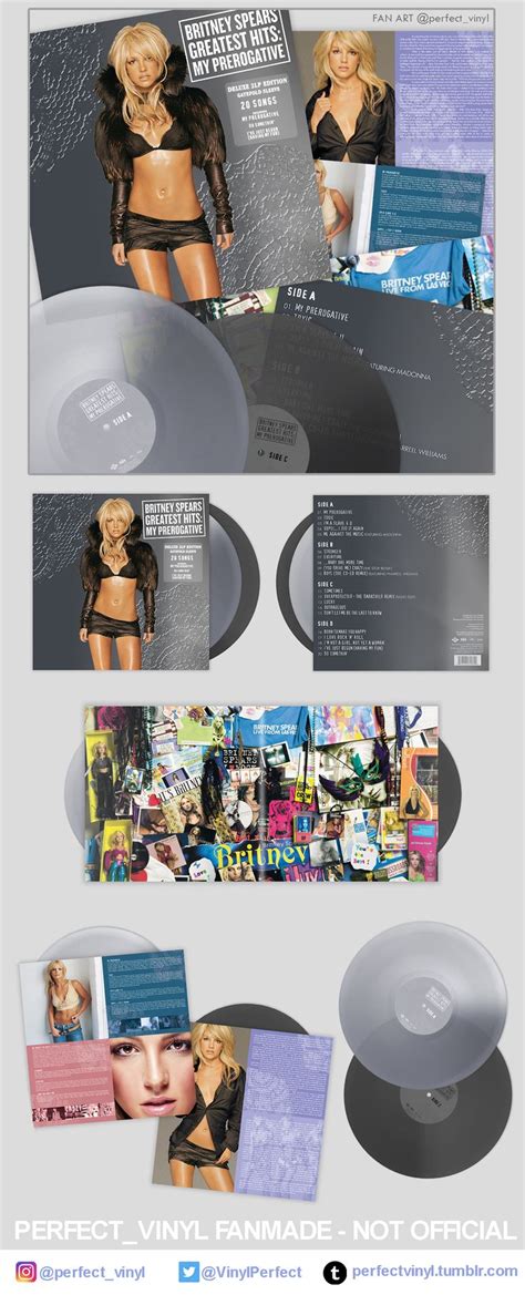 Britney Spears Greatest Hits My Prerogative Coloured Translucent Lp Anitta