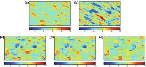 0 Log Permeability Distribution For The 64 × 64 Reservoir System A