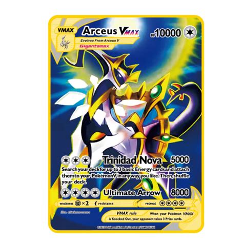 Arceus Mega Evolution Card Pokemon Mega Arceus 270