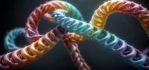 Multicolored Polynucleotide Consisting Of Polymers Forming Protein