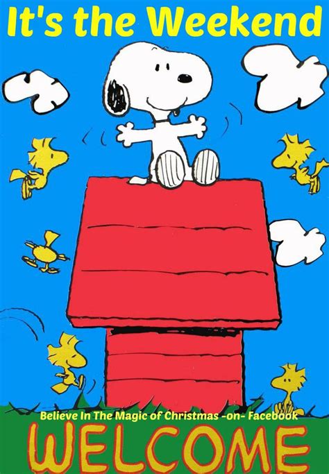Its The Weekend Snoopy And Woodstock Snoopy Snoopy Collectibles