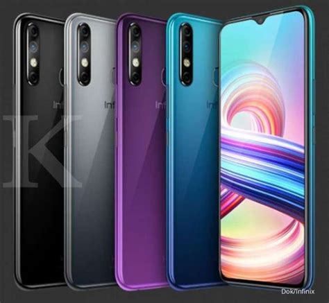 Harga Hp Infinix Hot Terbaru Dibekali Ram Gb Dan Baterai Mah