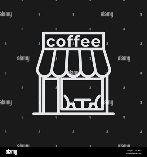 Coffee Hospitality Building Stock Vector Images Alamy