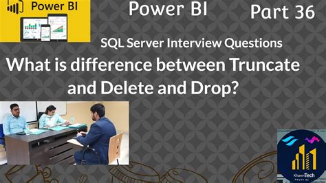 Power Bi And Sql Server 36100interview Questionswhat Is Difference