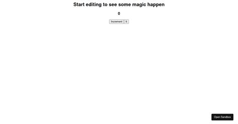 React Model Examples Codesandbox