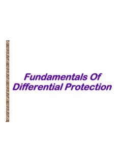 Fundamentals Of Differential Protection Fundamentals Of Differential Protection Pdf PDF PRO