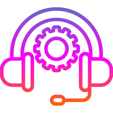 Assistance Generic Gradient Outline Icon