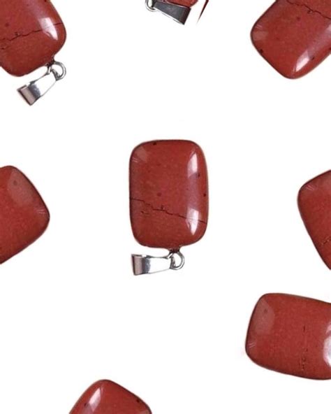 წითელი იასპის გულსაკიდი ბალიში Kelis მაღაზია