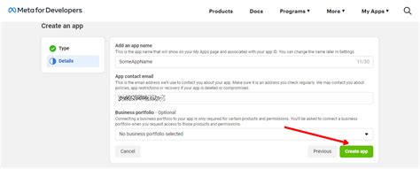 generate graph api access token for instagram business account olegnax