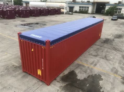 40 High Cube Open Top Container Big Mex Trailers