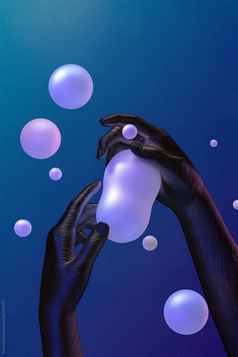 Hands Touching Soft Shapes By Stocksy Contributor Marcos Osorio