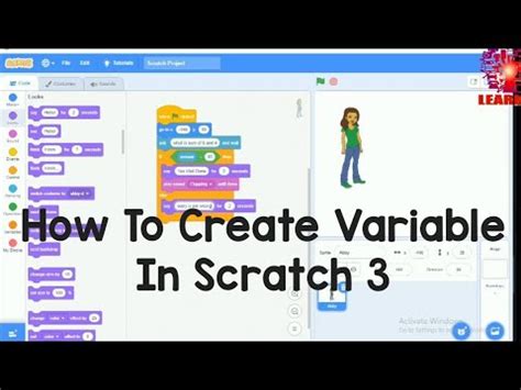 How To Create Variable In Scratch Variable In Scratch Scratch Tutorials Scratch For