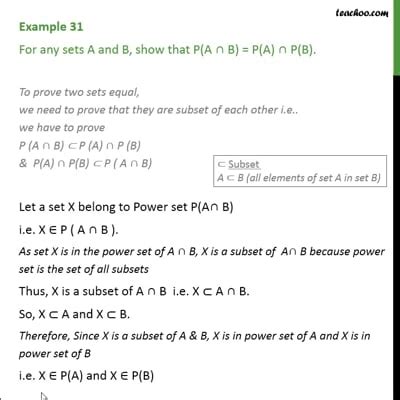 Question Show That P AB P A P B Chapter Sets